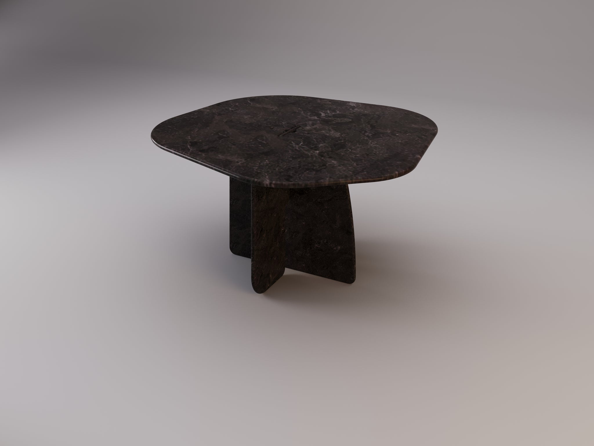 Lame’ Round Dining Table